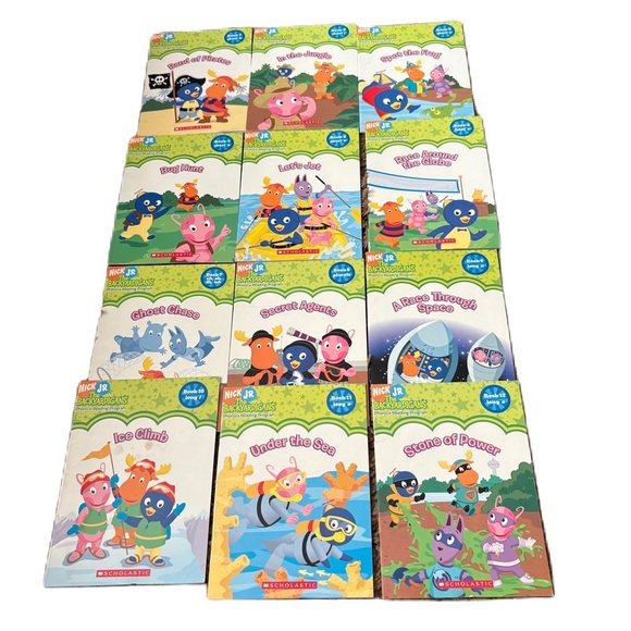 Nickelodeon | Accents | Backyardigans Phonics Reading Program Book Set ...